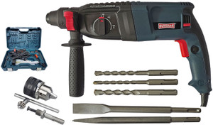 DUMDAAR drill machine with 5pc bit and 13mm Drill chuck key & Adaptor ...