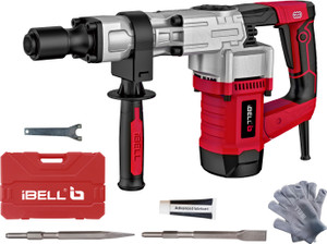 iBELL Demolition Hammer DH20-30, 17mm HEX Chuck, Anti Vibration Handle ...