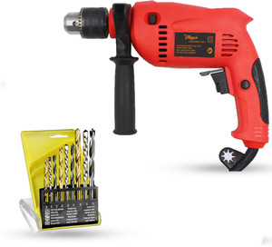 Hillgrove HG717M3 700W Power Drill Machine with 9Pcs Drill Bits for ...