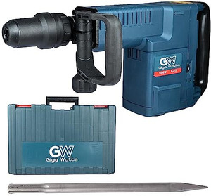 GIGAWATTS Demolition Hammer Heavy Duty Concrete Breaker Ideal for ...