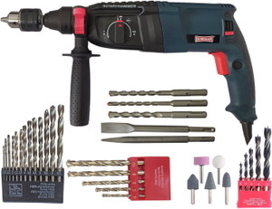 DUMDAAR DM26 1250W 26mm Hammer Drill Machine 100% Copper winding with ...