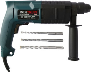 Qualigen Heavy duty 900w 20mm rotary hammer drill machine with 3 bits ...