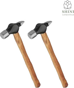 SHINI LIFESTYLE Hatori Claw Hammer with Straight Wooden Handle Hathodi ...