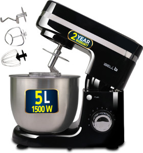 iBELL 1500 W Black Stand Mixer Price in India - Buy iBELL 1500 W Black ...
