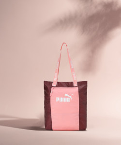 Buy PUMA Women Brown, Pink Shoulder Bag Peach Smoothie-Dark Jasper ...