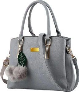 Buy ARK FASHION Women Grey Handbag Grey Online @ Best Price in India ...