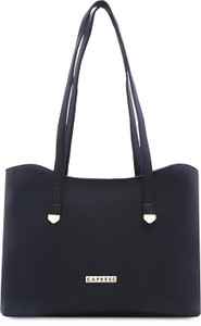 Buy Caprese Women Black Tote Black Online @ Best Price in India ...