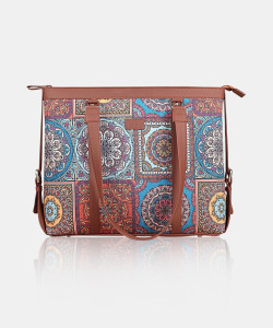 Buy ZOUK Women Multicolor Handbag Mandala Multicolor Online @ Best ...