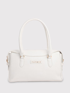 Buy Caprese Women White Satchel Powder Blue Online @ Best Price in ...