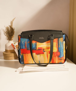 Buy ZOUK Women Multicolor Shoulder Bag Abstract Amaze Online @ Best ...