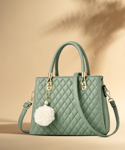 Buy khatushyam collection Women Green Hand-held Bag Green Online @ Best ...