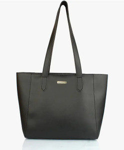 Buy Seven Buttons Women Black Handbag BLACK Online @ Best Price in ...