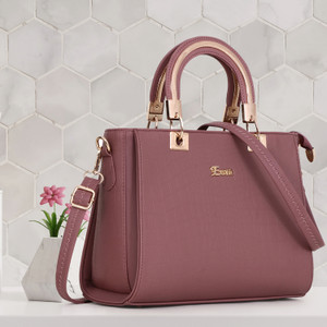 Buy Exotic Women Pink Handbag Peach Online @ Best Price in India ...