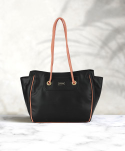 Buy SATYA PAUL Women Black Hand-held Bag Black Online @ Best Price in ...