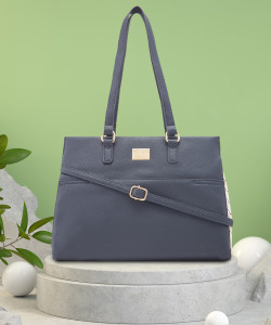 Buy Caprese Women Blue Satchel Navy Online @ Best Price in India ...