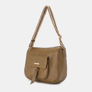 Buy Forever Glam By Pantaloons Women Beige Messenger Bag TAUPE Online ...