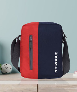 Buy PROVOGUE Men & Women Red, Blue Messenger Bag RED Online @ Best ...