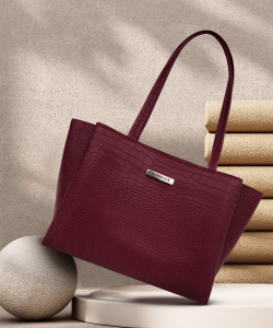Buy CarryLux Women Maroon Shoulder Bag Maroon Online @ Best Price in ...