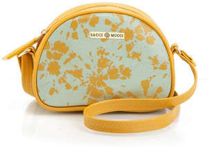 Buy Sacci Mucci Women Yellow Sling Bag Yellow Online @ Best Price in ...