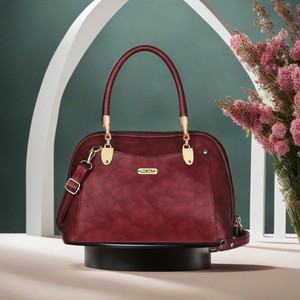 Buy LOREM Women Maroon Handbag Maroon Online @ Best Price in India ...