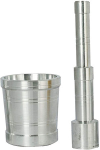 Senso Aluminium Mortar and Pestle Set Kitchen Okhli Khal Musal Dasta ...