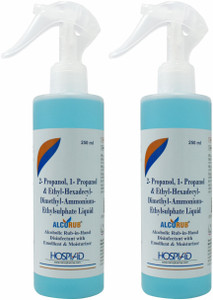 alcorub Alcoholic Rub-In-Hand Disinfectant With Emollient & Moisturizer ...