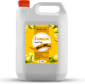 Black Care Lemon Liquid Soap Handwash | Moisturizing & Soft Hand | 5 ...
