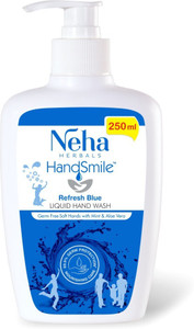 Neha Herbals Blue Handwash Bottle - 250ml Hand Wash Bottle - Price in ...