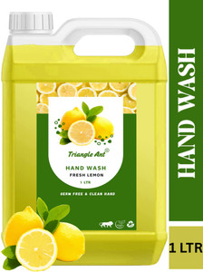 Triangle Ant Lemon Handwash Liquid Soap ,Handwash Refill Pack - 1 Liter ...