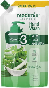 MEDIMIX Ayurvedic 18 Herbs Refill Neem Aloe Vera For Soft Hands 99.9% ...
