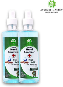 AYURVED MASTER Alcohol Based Instant Spray, Small Pocket Size Liquid ...