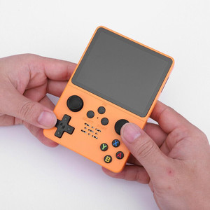 DDZONE R35S Retro 64GB Transparent ORANGE Handheld Gaming Console Price ...