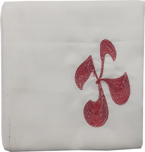 Sae Fashions EMBRIODERED HAND KERCHIEF LETTER-K ["White"] Handkerchief ...