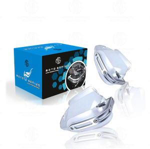 Moto Genius Universal Motorcycle Hand Guards Protectors | Wind ...