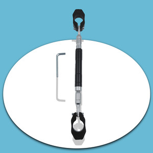 Moterix ANTI-VIBRATION ROD UNIVERSAL FOR BIKE CHROME BLACK HANDLE BAR ...