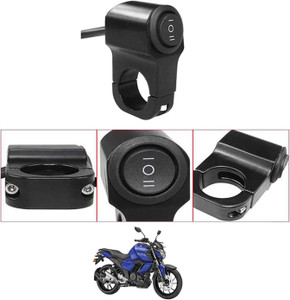 MATIES Single Handlebar Switch Aluminum CNC Waterproof Power Off For ...