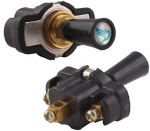 deutsche Universal ON~Off~ON Push Pull Toggle Switch | Pack of 3 Clip ...