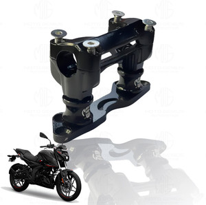 Moto Genius Adjustable Handle bar Conversion Kit for Pulsar NS200 (BS4 ...