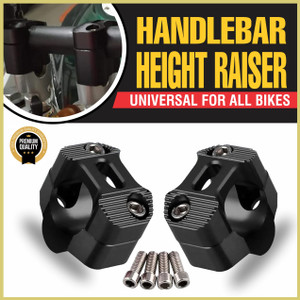 OBEROI'S TRADERS Premium Universal Bike Handle Riser / Handlebar Height ...