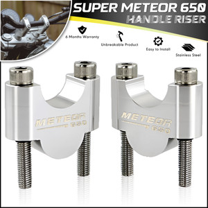 OBEROI'S TRADERS Super Meteor 650 Bike Handlebar Riser | Handle Height ...