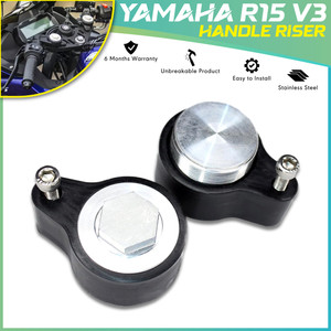 MIKANIX R15 V3 Bike Handle Riser / Raiser Handlebar Height Riser Clamp ...