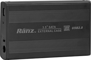 Ranz RZ SATA CASING HDD EXTERNAL CASE 3.5 3.5 inch USB Price in India ...