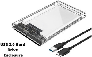 TNT 3.0 Extrenal Hard Disk 4TB SSD/HDD 2.5 INCH ( transparent) 2.5 inch ...