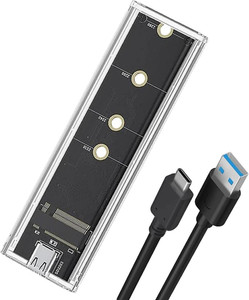 ULTRABYTES M.2 SSD Enclosure NVMe to USB-C 3.1 Gen2 External Toolless ...
