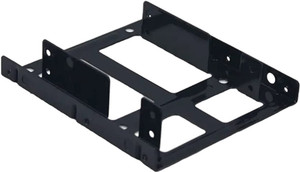 Paruht 2.5" to 3.5" Bay Dual SSD Mounting Bracket Trey HDD Bracket ...