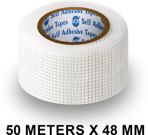 VCR Glass Fiber Mesh Tape 50 Meters Length 48mm / 2 Inches Width 50 m ...