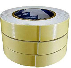 CS Polyurethane Double Side Foam Tape 10 meter Pack of 3 10 m Double ...