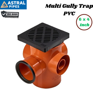 ASTRAL 160 x 110 MM Underground Fitting Multi Gully Trap PVC Check ...