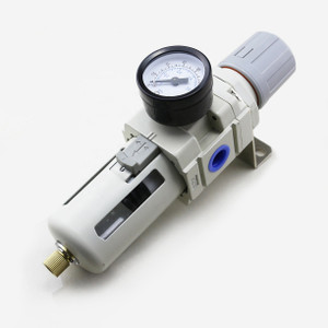 aerotac AIR REGULATOR WITH FILTER BOTTLE 3/8" Automatic Control Valves ...