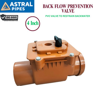 ASTRAL 4 Inch (110 MM) Back Flow Prevention Valve (Non-Return Valve ...